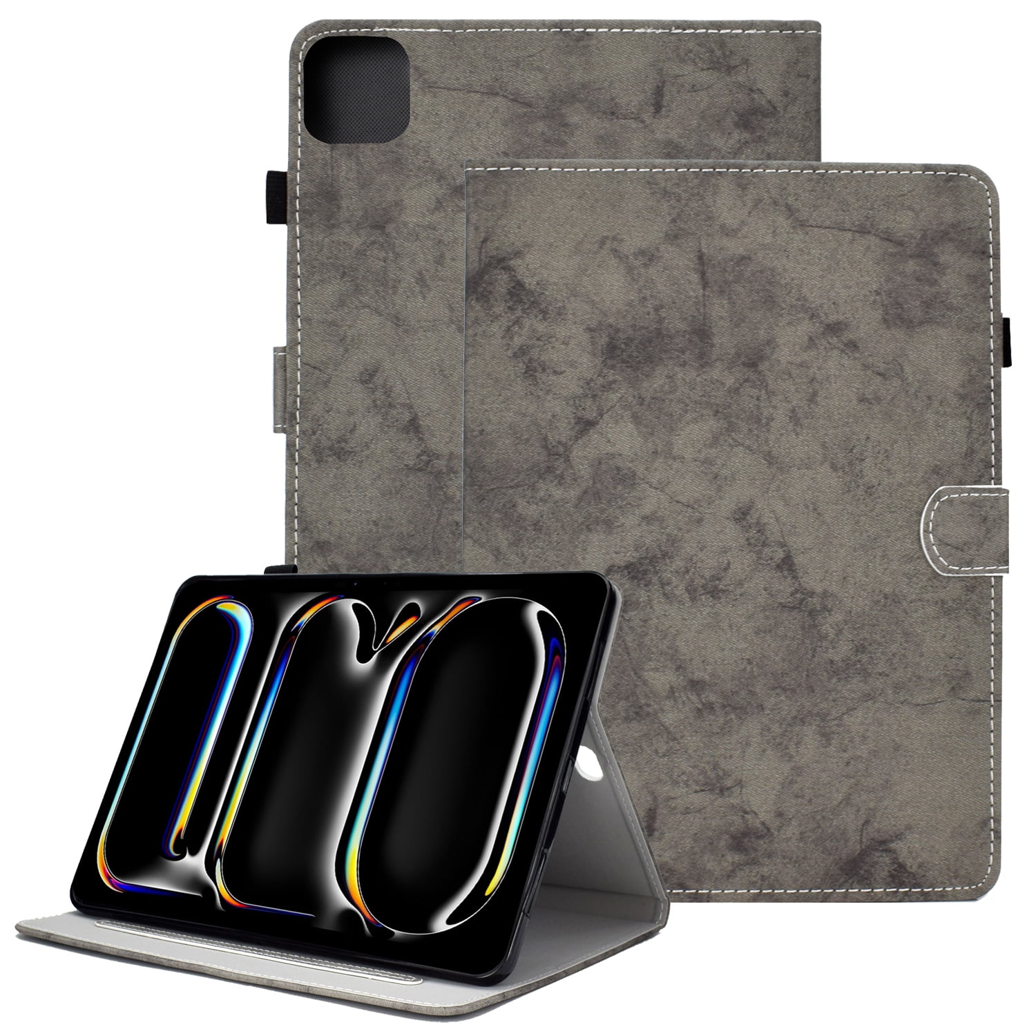 GSFY Case for 2024 iPad Pro 11 inch Case M4 (5th Generation), PU ...