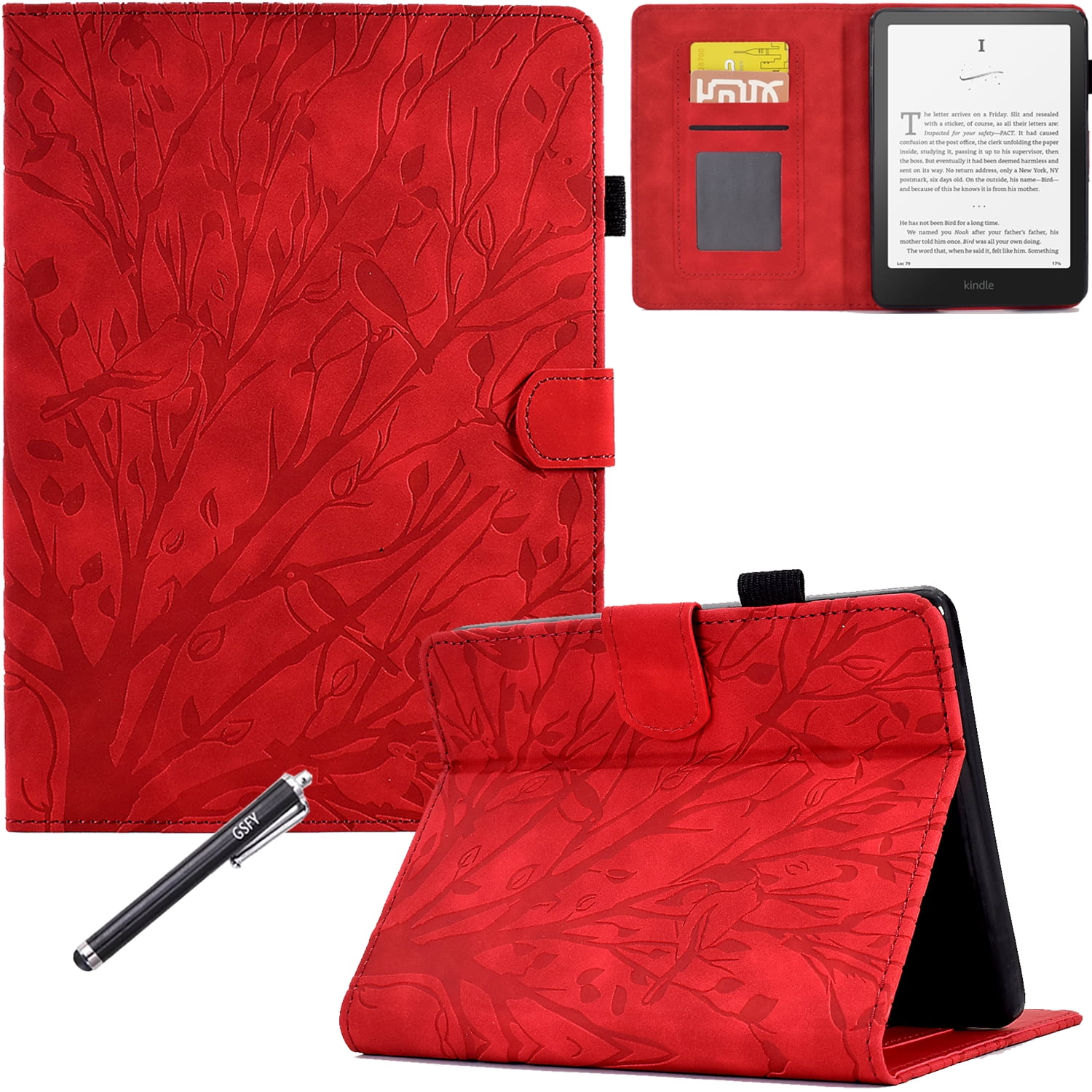 GSFY Case for All-new 7" Kindle Paperwhite 12th Gen 2024 & Kindle ...