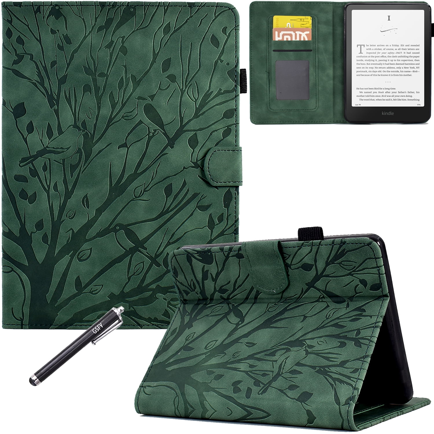 GSFY Case for All-new 7" Kindle Paperwhite 12th Gen 2024 & Kindle ...