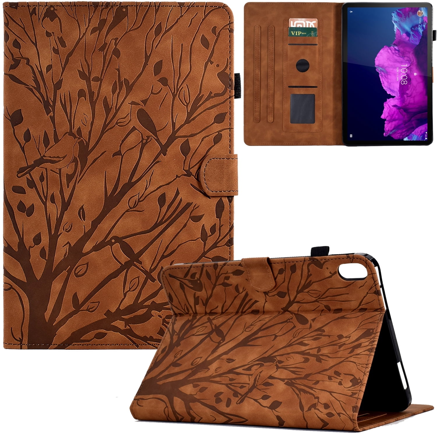GSFY Case for Lenovo Tab P11 Plus 2021 (TB-J616F/J616X), PU Leather ...