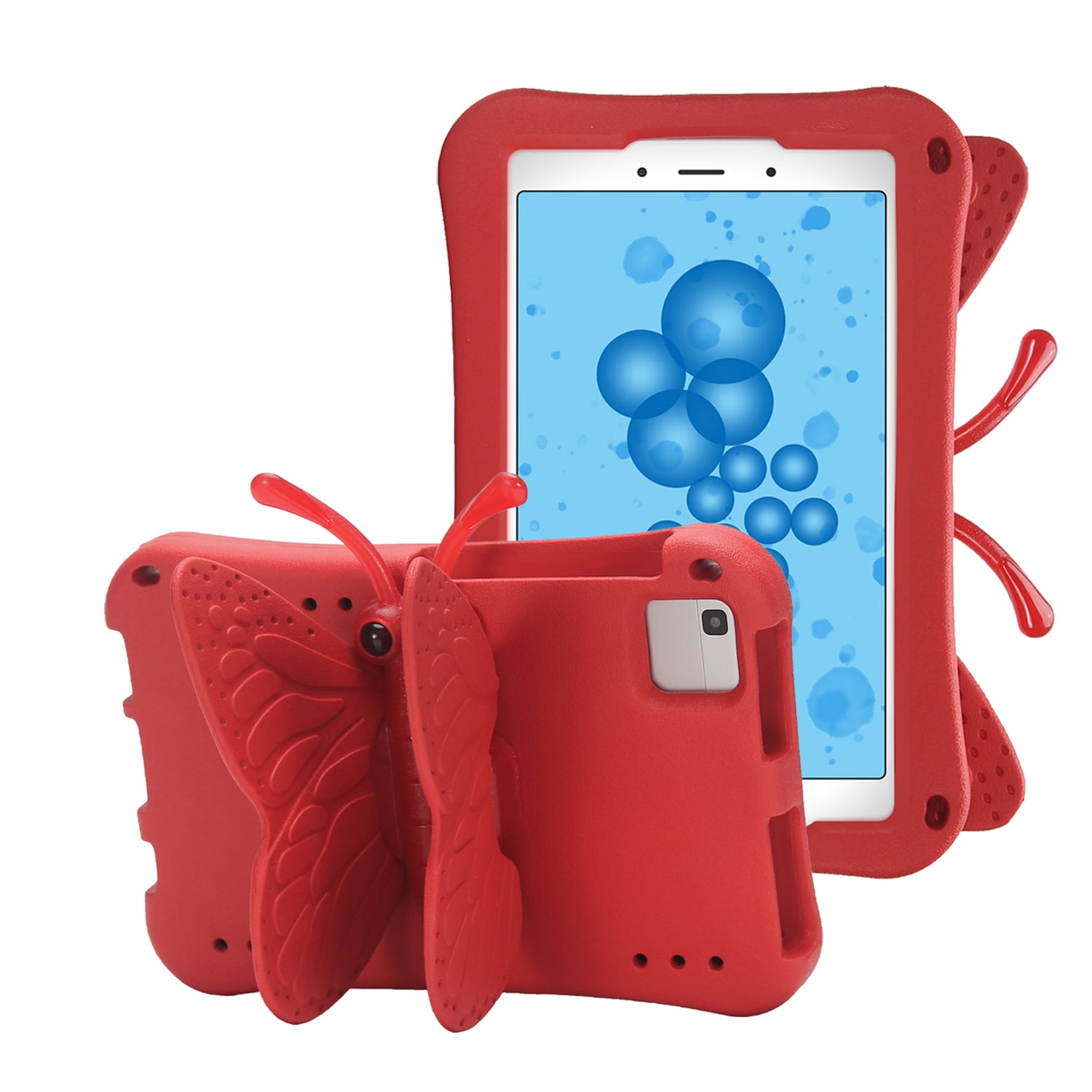 GSFY Kids Case for Galaxy Tab A9 8.7 Inch 2023, Lightweight Safe EVA 360 Degree 3D Butterfly ...