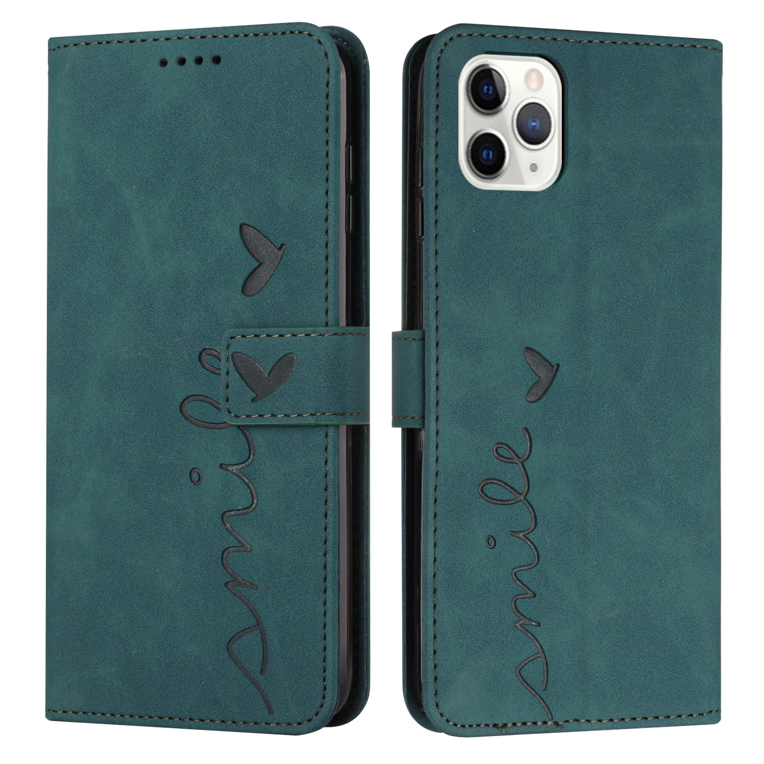 GSFY Wallet Case for iPhone 12 Pro Max with Card Holder and Wrist Strap ...