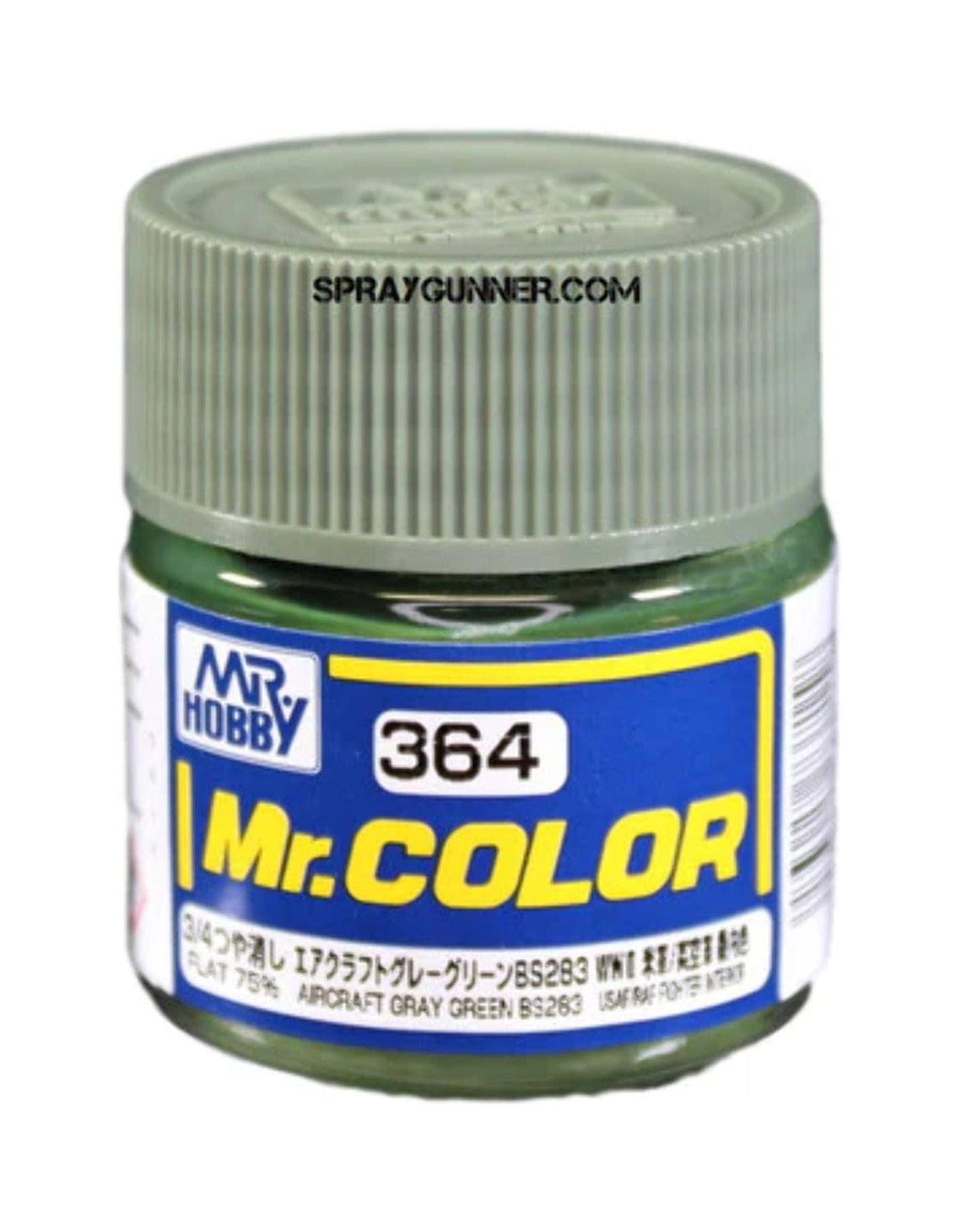 GSI Creos MR. Hobby C364 3/4 Flat Aircraft Gray Green BS283 10ml Model ...