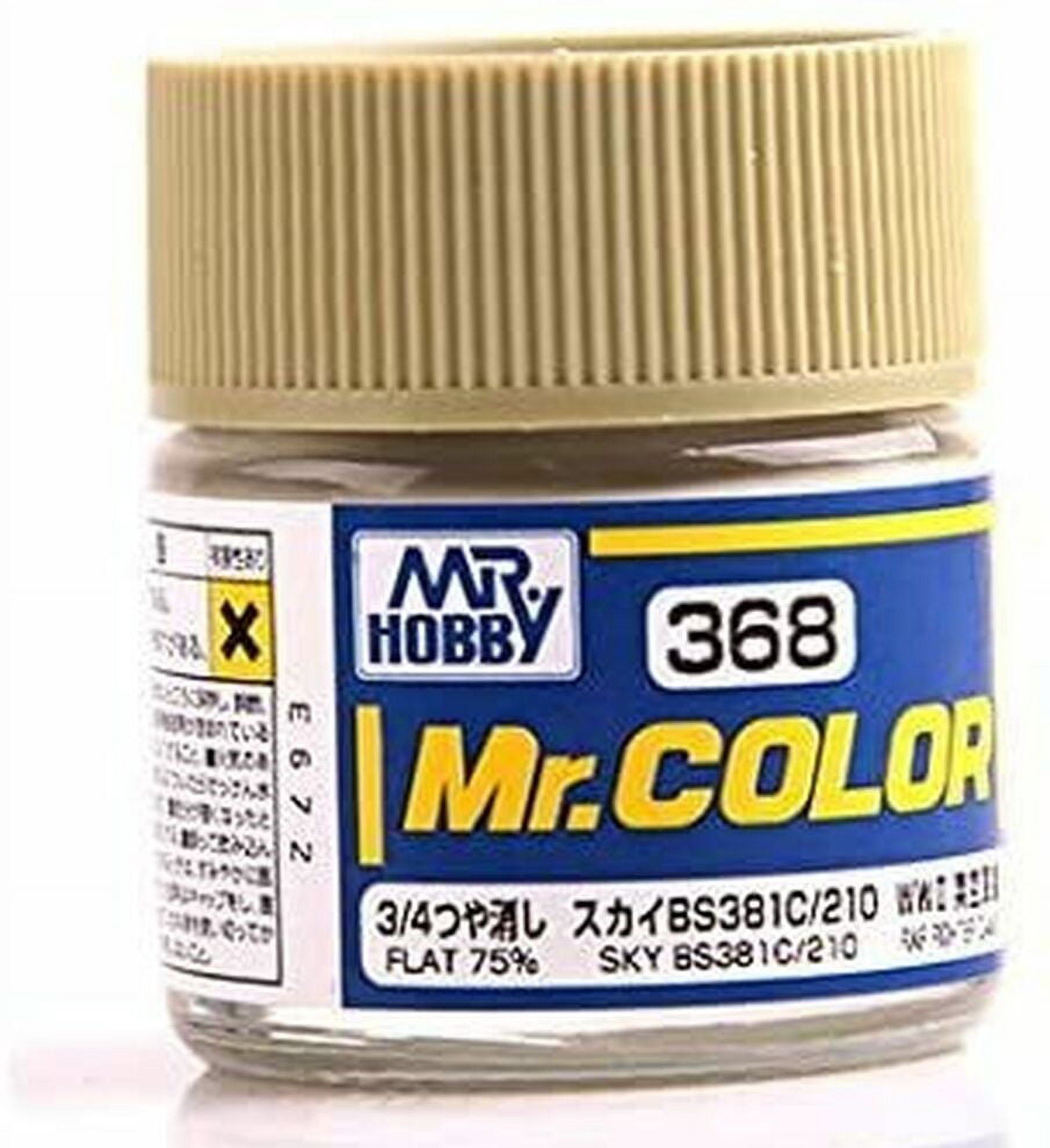 GSI Creos MR. Hobby C368 3/4 Flat Sky BS381C/210 10ml Model Paint ...