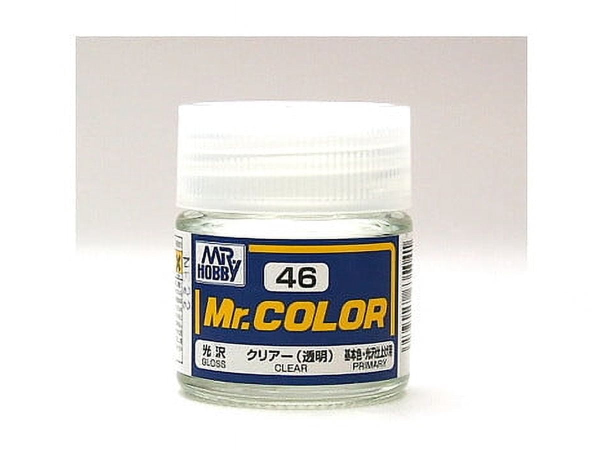 GSI Creos MR. Hobby Mr Color MR-046 Clear 10mL Primary Gloss Paint ...