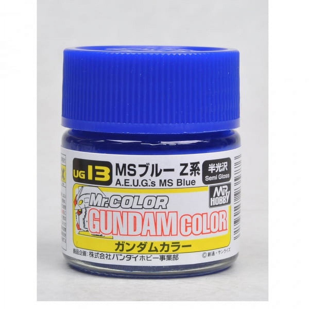 GSI Creos MR. Hobby Mr Gundam Color UG13 MS Blue Zeta A.E.U.G. 10mL ...