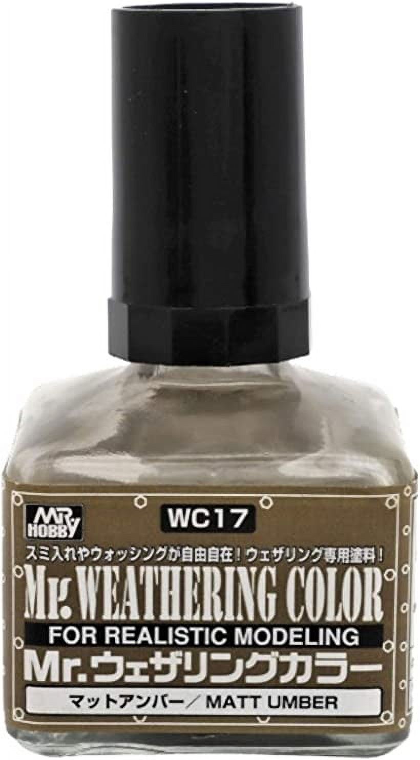 GSI Creos MR. Hobby WC17 Matte Umber Weathering Color 40ml Paint ...