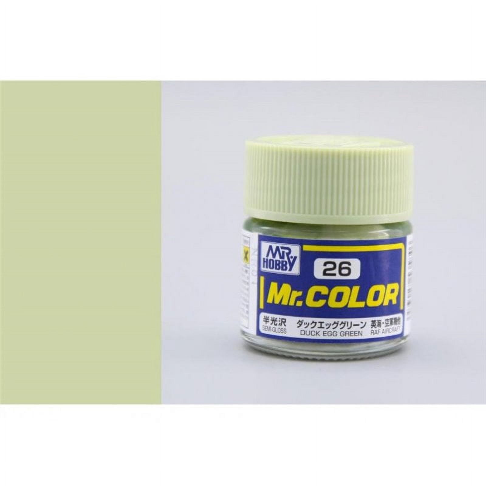 GSI Creos Mr. Hobby Mr Color C26 Duck Egg Green 10mL Semi-Gloss Paint ...