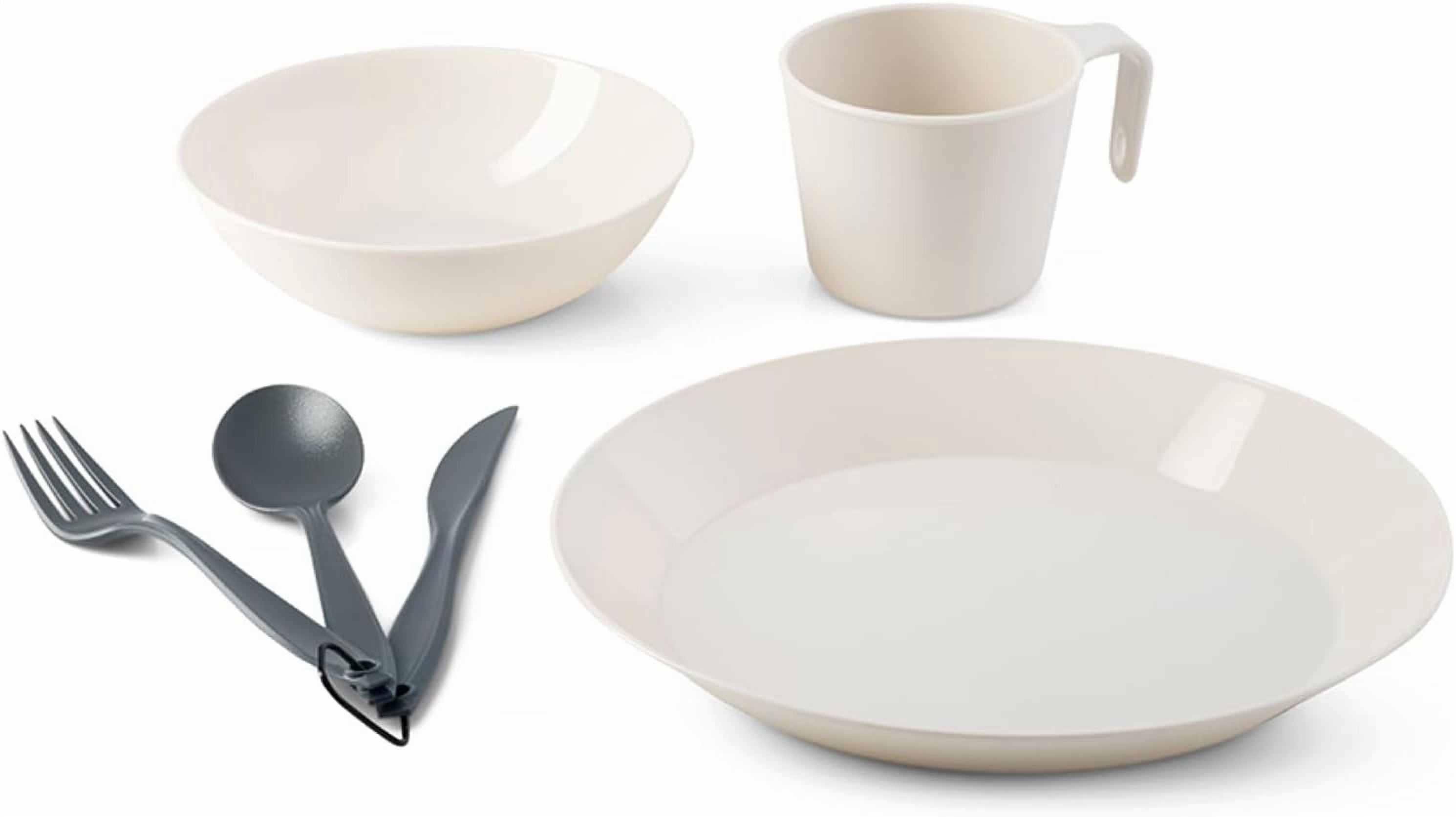 GSI Outdoors Cascadian 1 Person Table Set I 6-Piece Camping ...