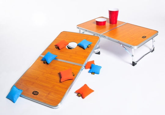 GSI Outdoors, Cornhole Table Set, Convertible 2-in-1 Table & Cornhole ...