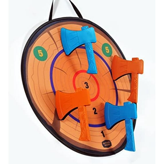 GSI Outdoors, Foam Axe Throwing Game Set for Home, Camping and Travel ...