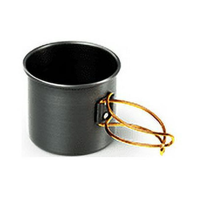 GSI Outdoors Lightweight Aluminum Dark Grey Halulite Bottle Cup 20 fl ...