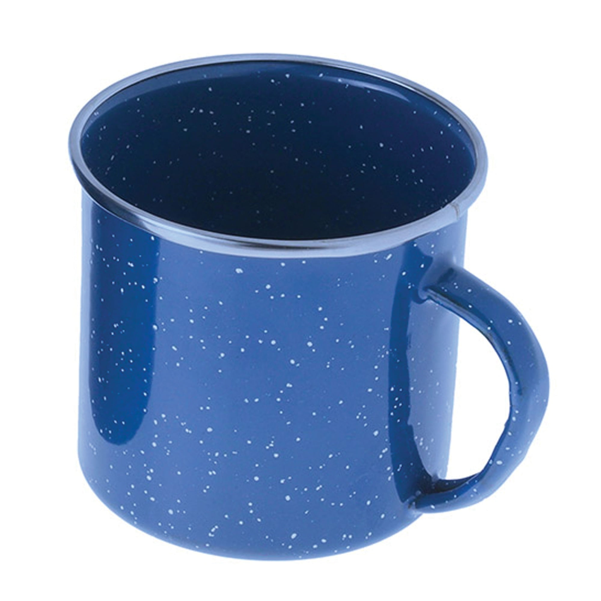 GSI Outdoors Stainless Steel Rim Enamelware Cup - Blue - Walmart.com