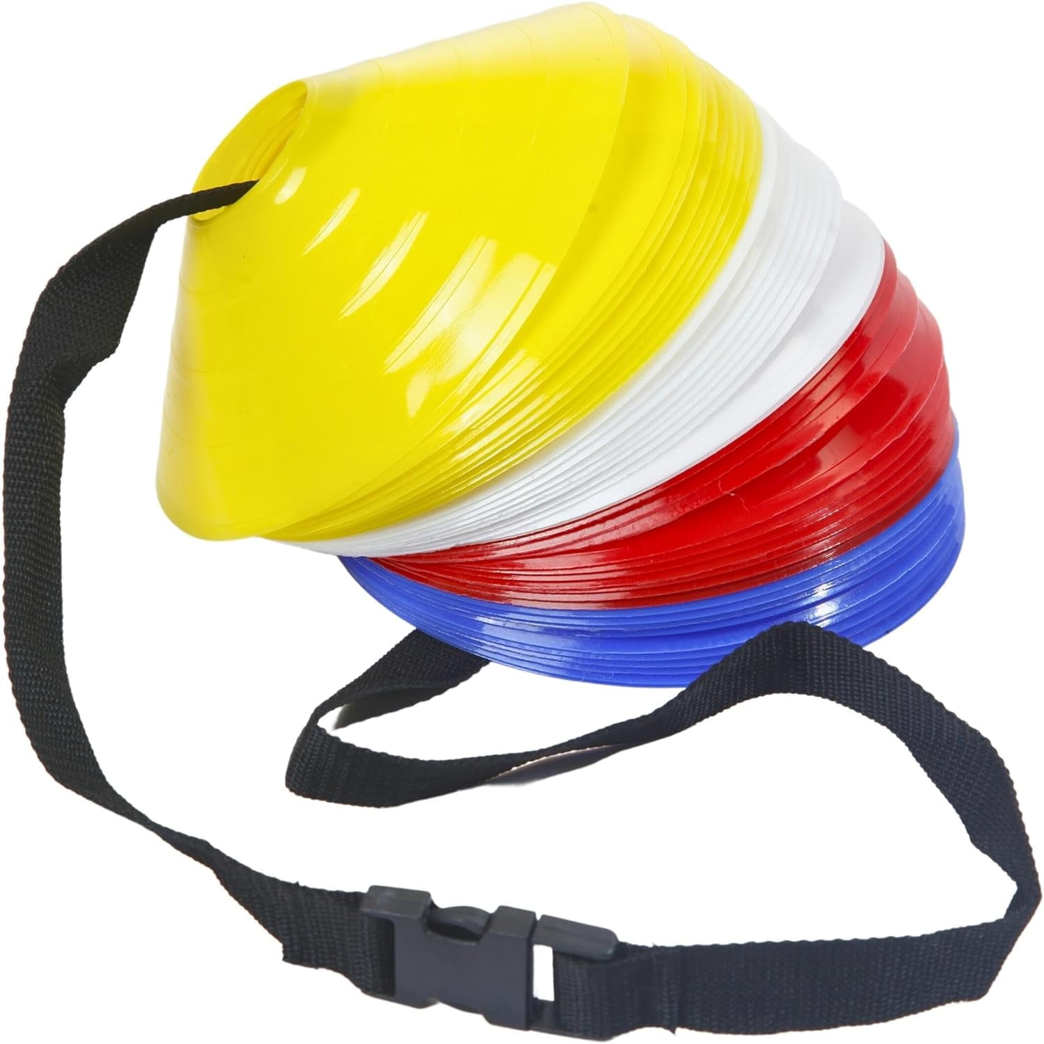 GSI Soccer Cone Set with Carry Strap for Sports & Agility Training ...