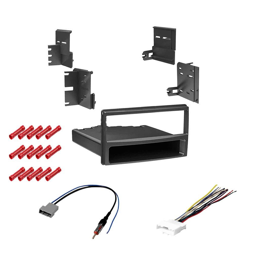 GSKIT2005 Car Stereo Installation Kit for 2007-2014 Nissan Versa w/Base Radio - in Dash Mounting ...