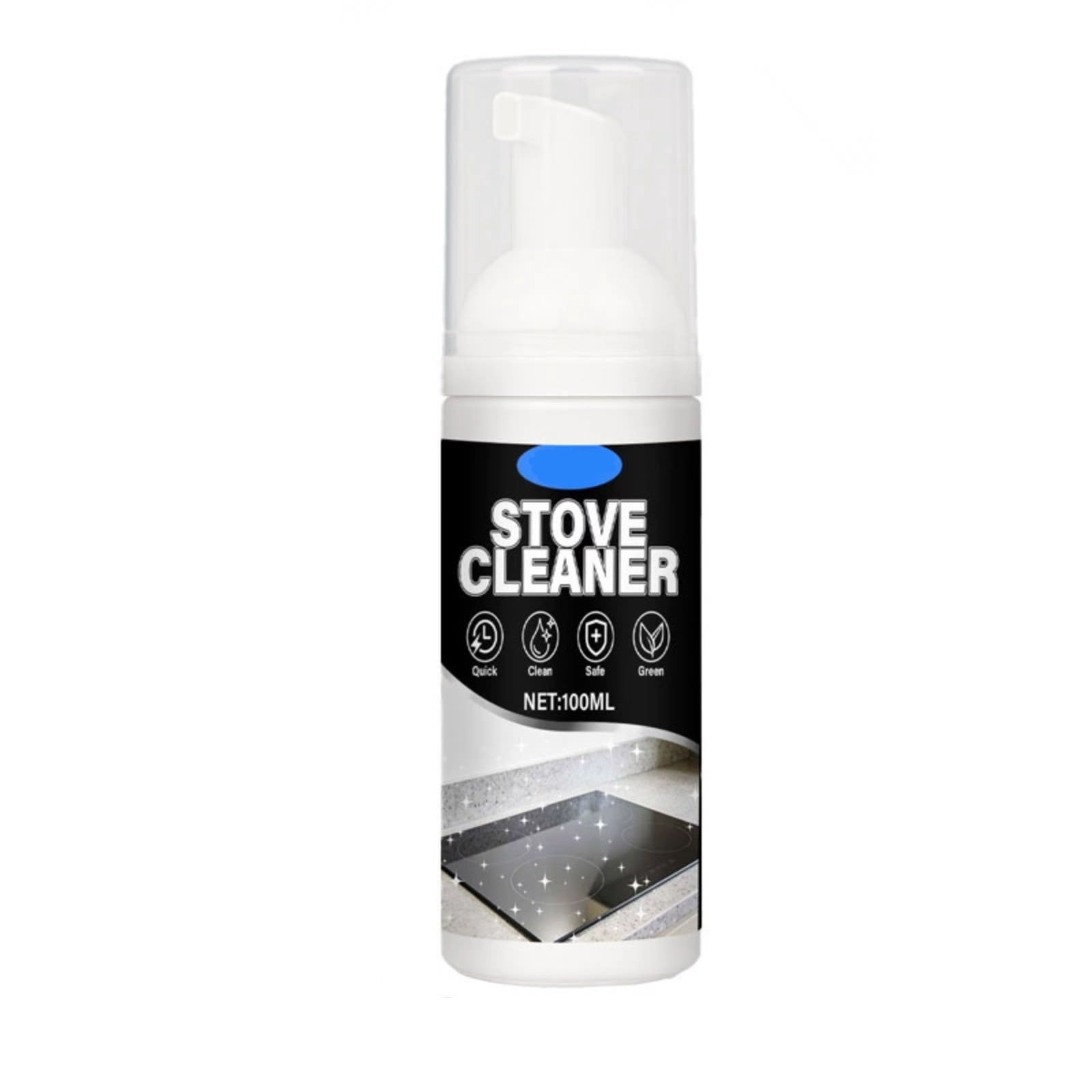 GSKKLQ Multi Surface Stove Cleaner, 100ml Foaming Degreaser for All ...