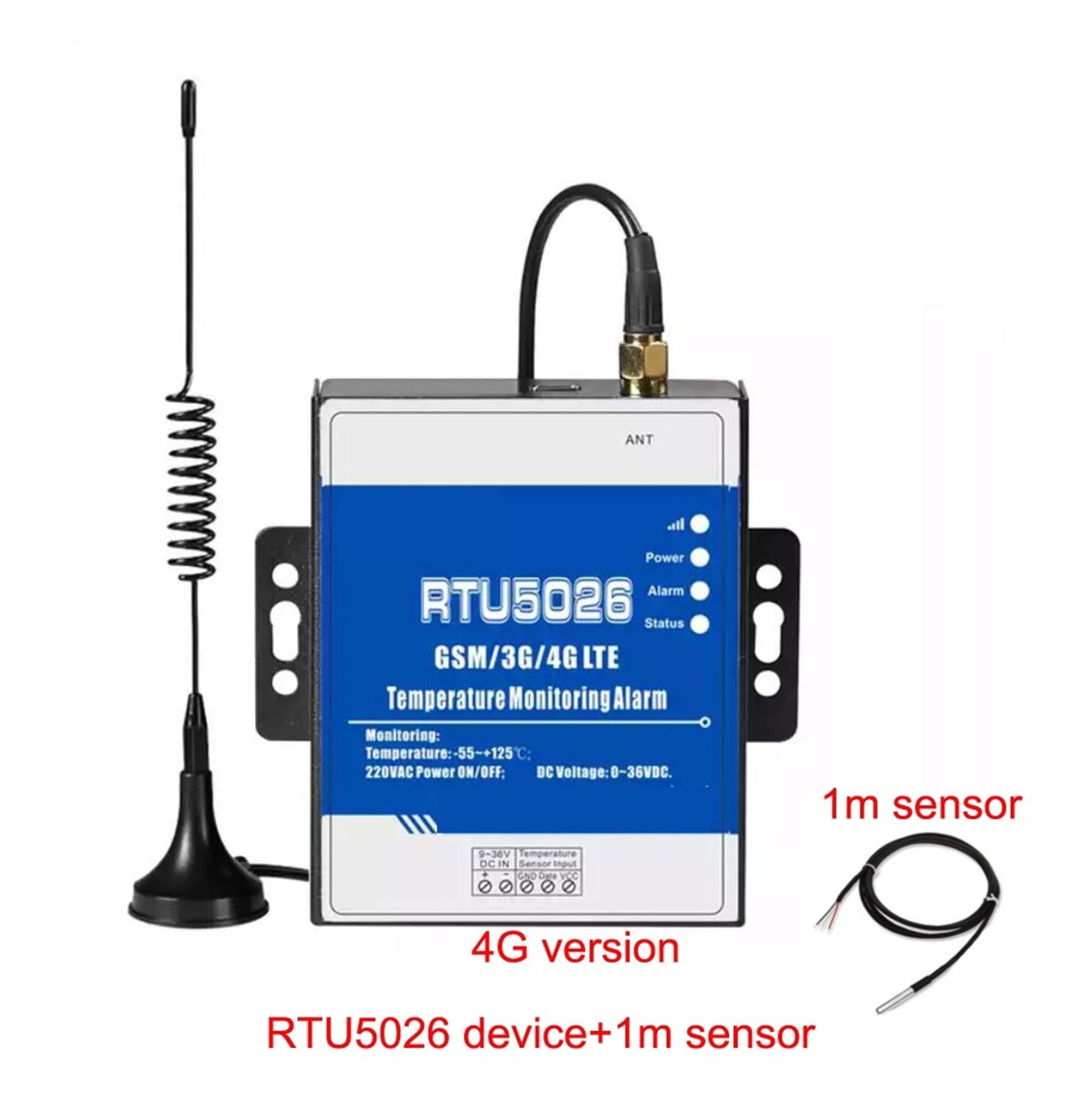 GSM 3G 4G LTE SMS Modbus RTU Temperature Monitoring Alarm Gateway ...