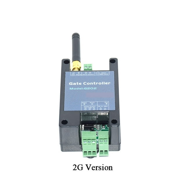GSM 4G Remote Control Gate Opener Single Relay Switch For Automatic ...