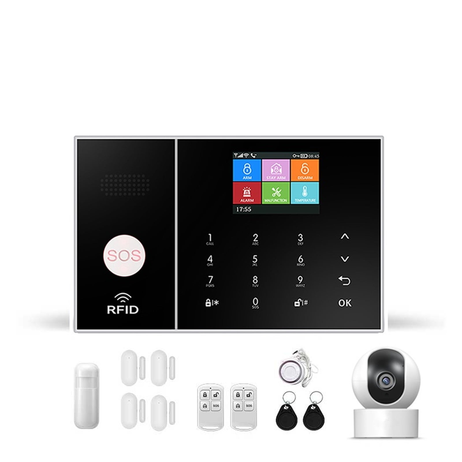 GSM Alarm System For Home Wireless Security Burglar System Kit 2G Tuya ...