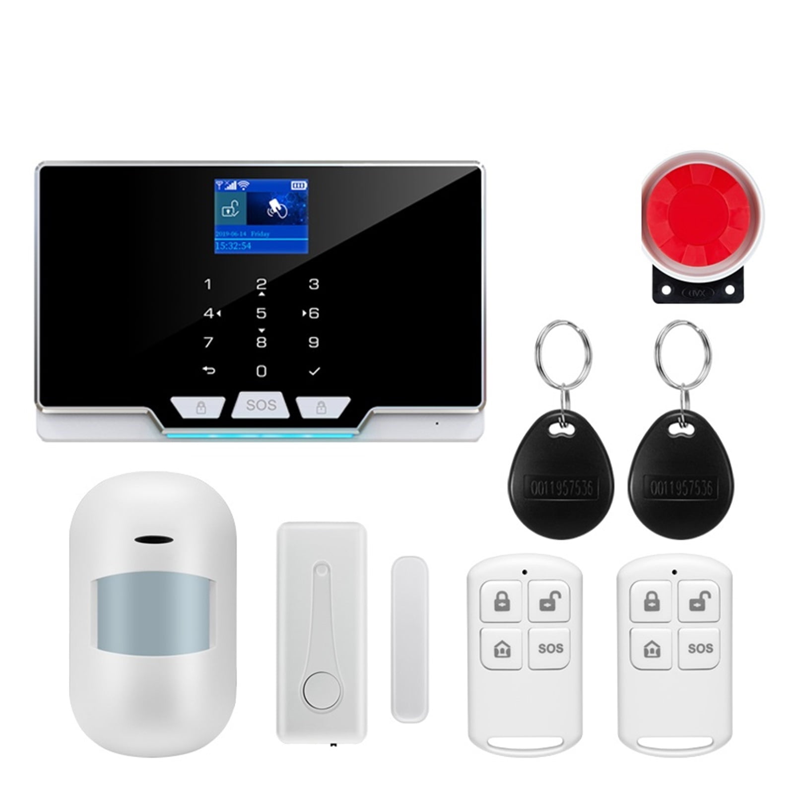 GSM Alarm System for Home House Business Wireless Security System with ...