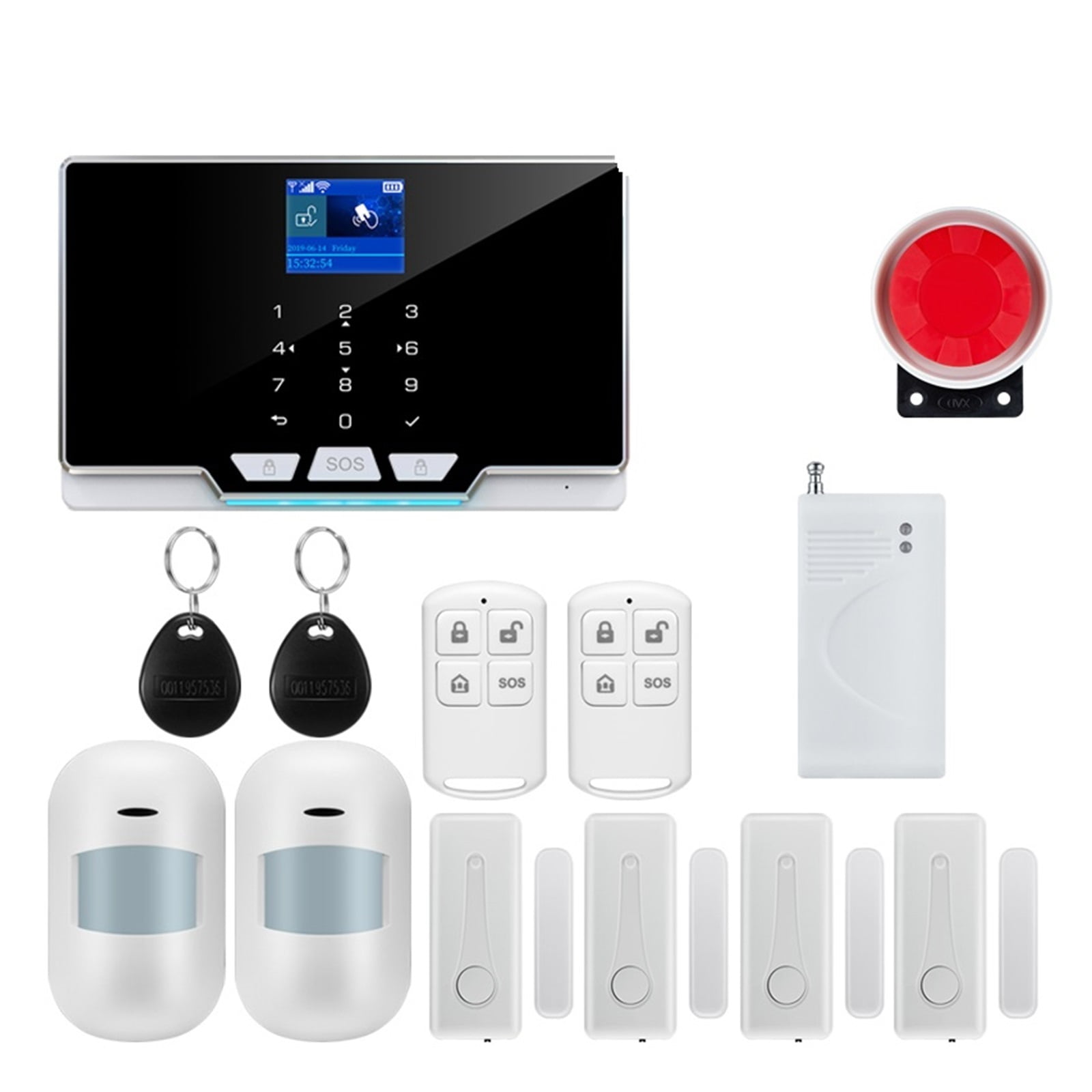 GSM Alarm System for Home House Business Wireless Security System with ...