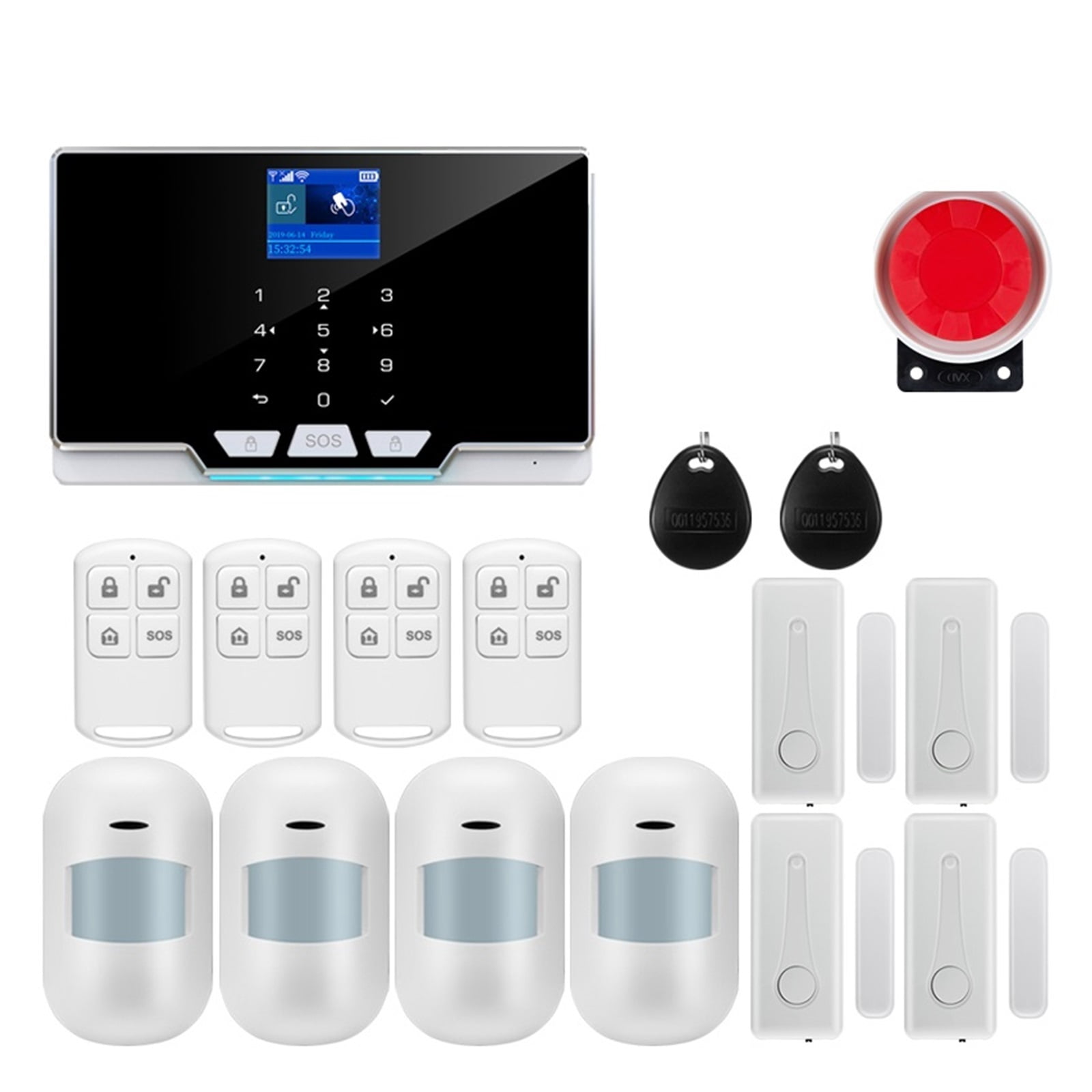 GSM Alarm System for Home House Business Wireless Security System with ...