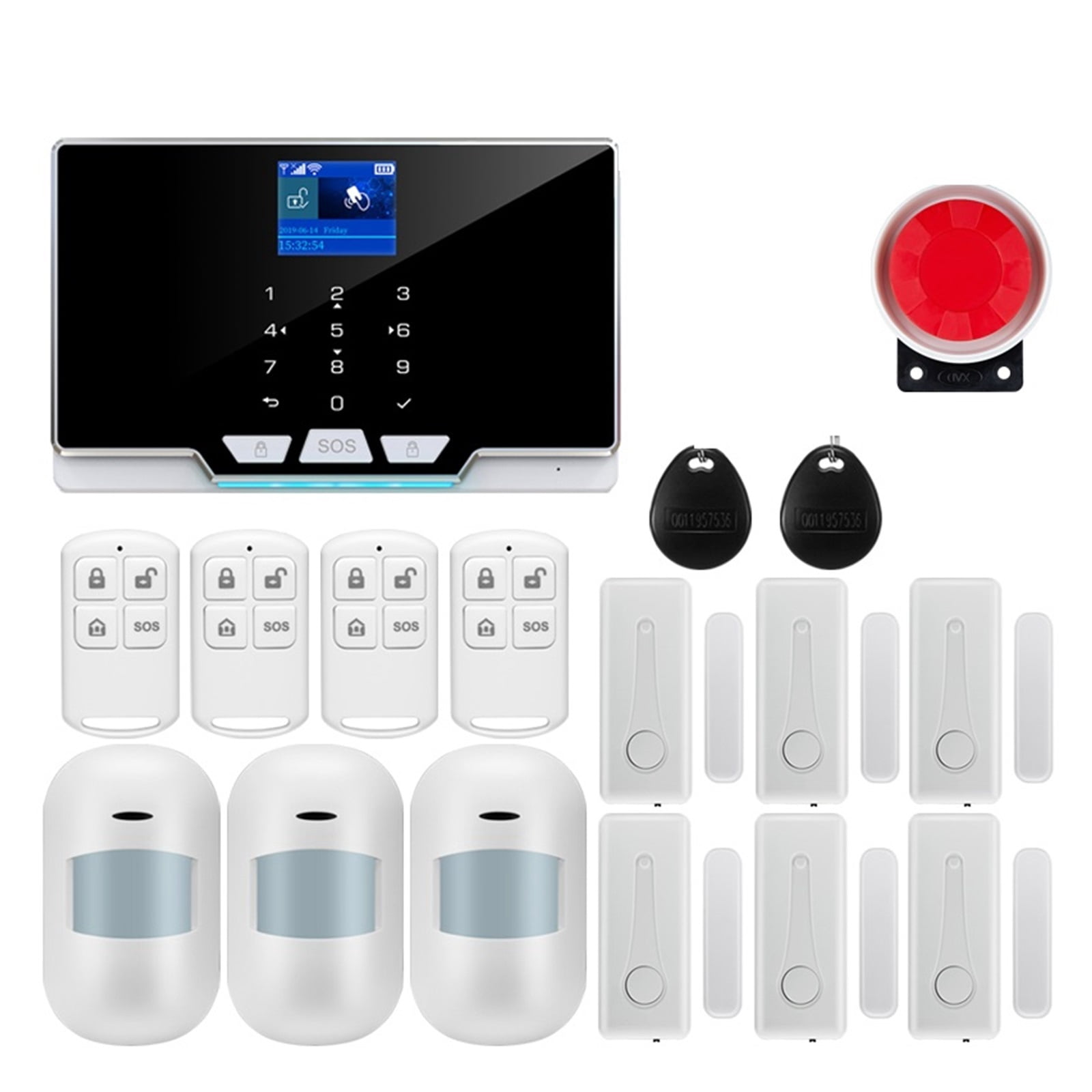 GSM Alarm System for Home House Business Wireless Security System with ...