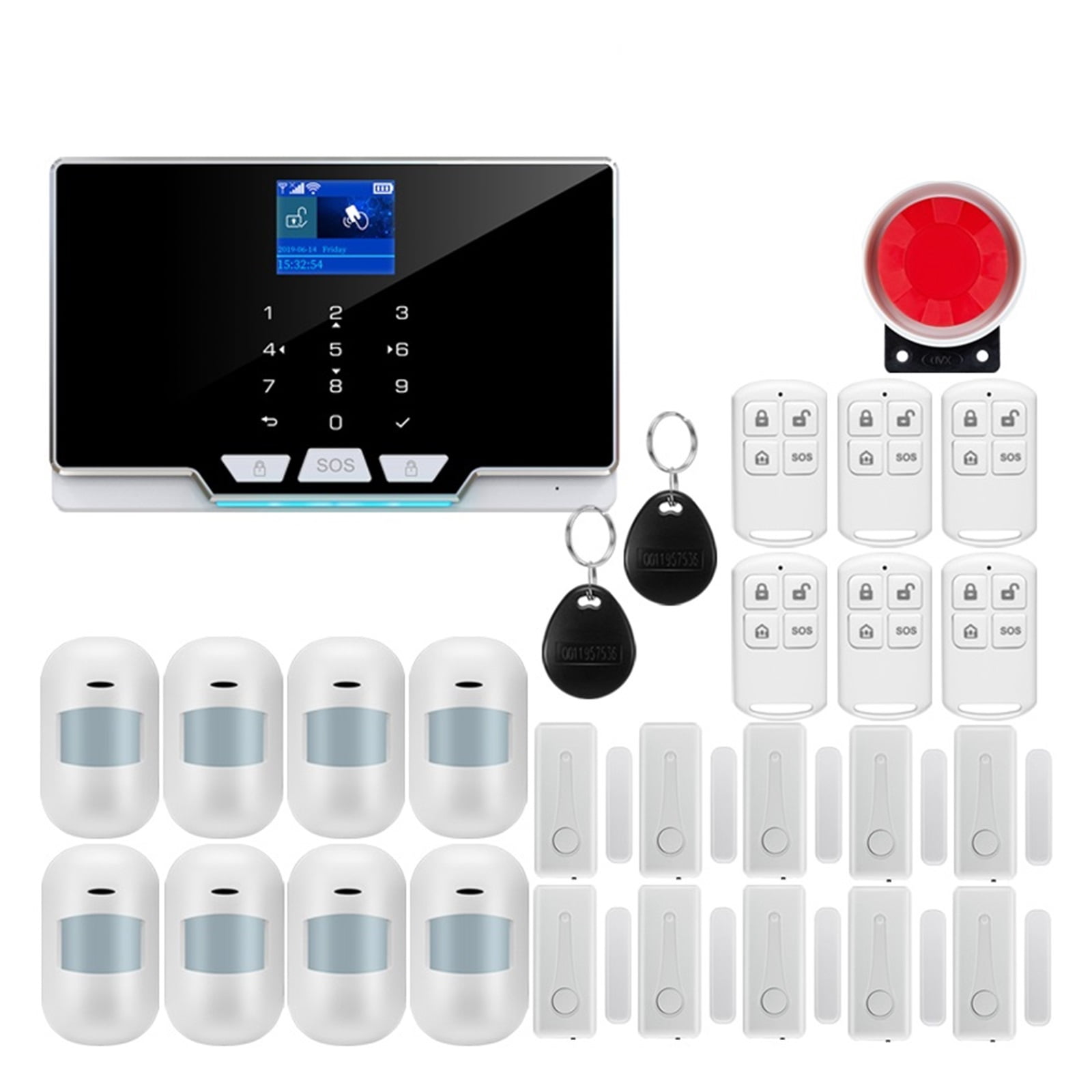 GSM Alarm System for Home House Business Wireless Security System with ...