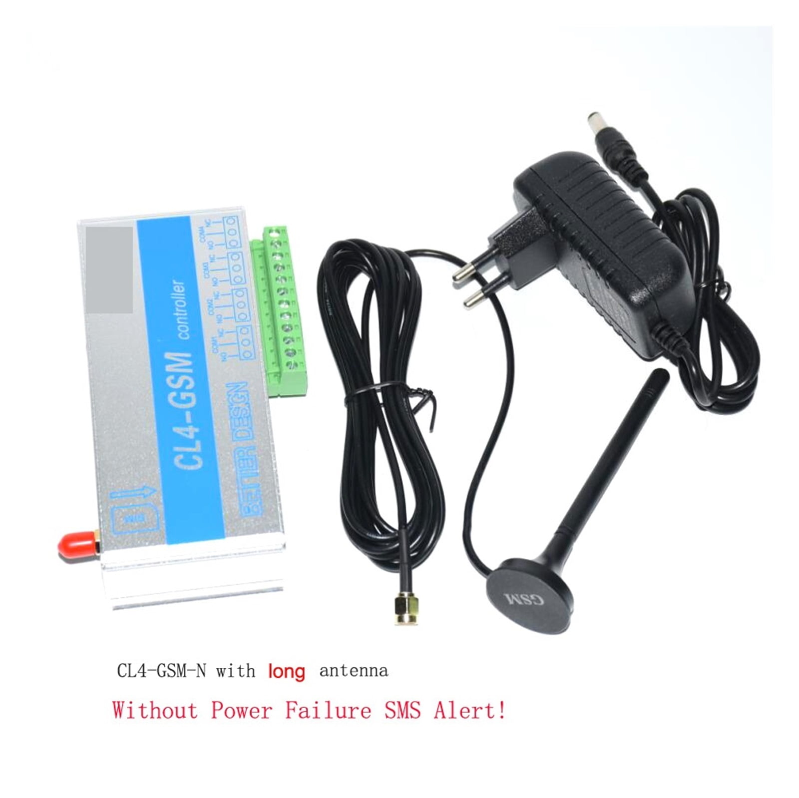 GSM Door Gate Opener 4 Channels GSM Wireless Mobile Phone Remote ...