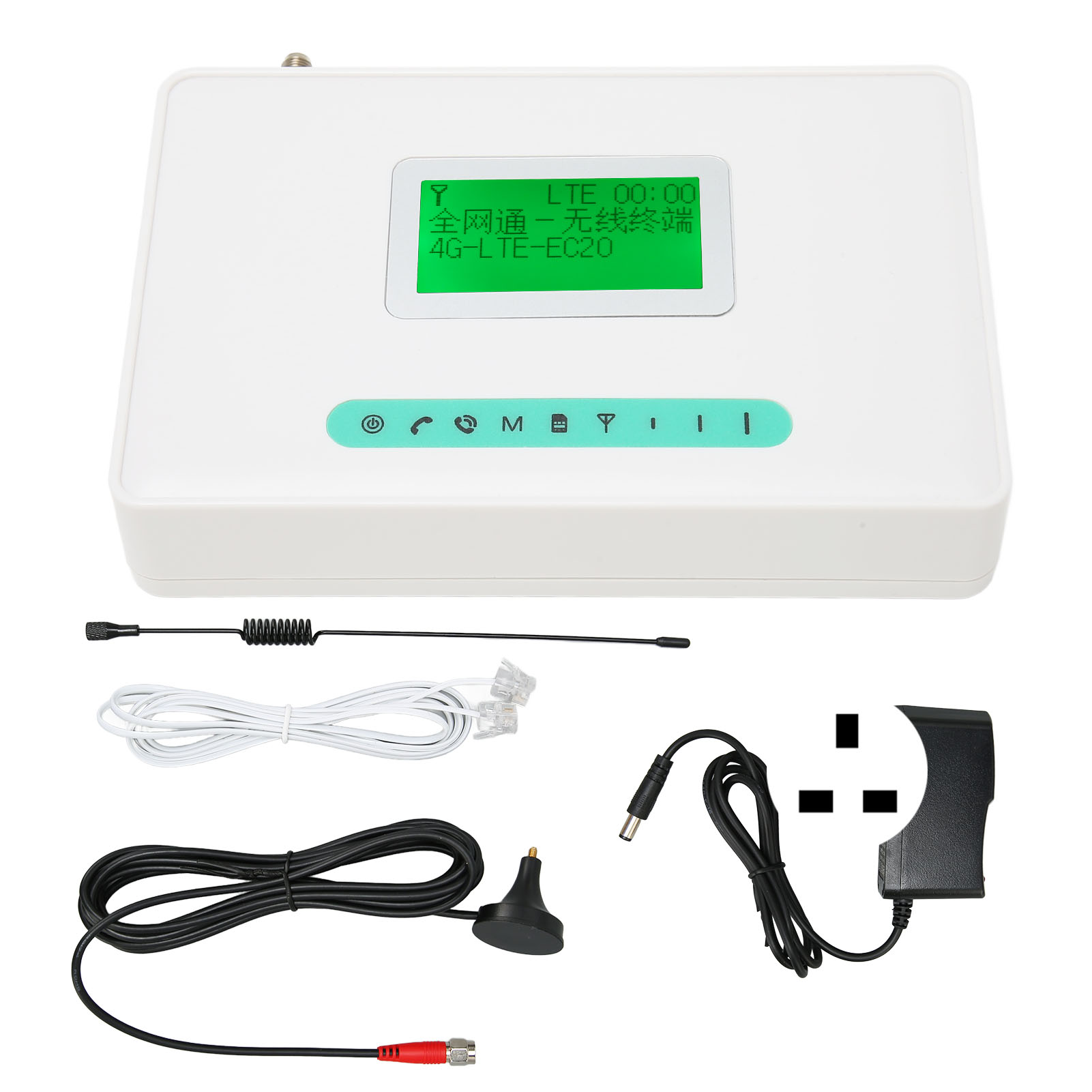 GSM Fixed Wireless Terminal 4G LTE Quad Band Support Reverse Polarity Signal Auto IP Desktop ...