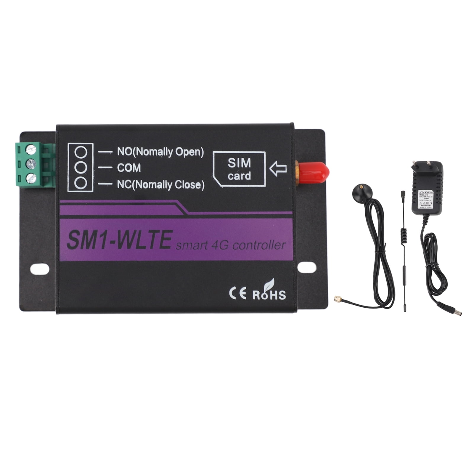 GSM Gate Opener 4G Mobile Phone Access Controller APP WEB Temperature ...