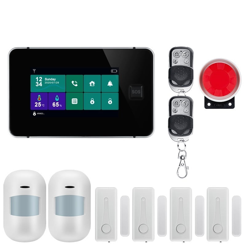 GSM Home Security Alarm System With Wireless Motion Sensor Detector ...