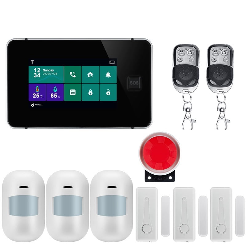 GSM Home Security Alarm System With Wireless Motion Sensor Detector ...