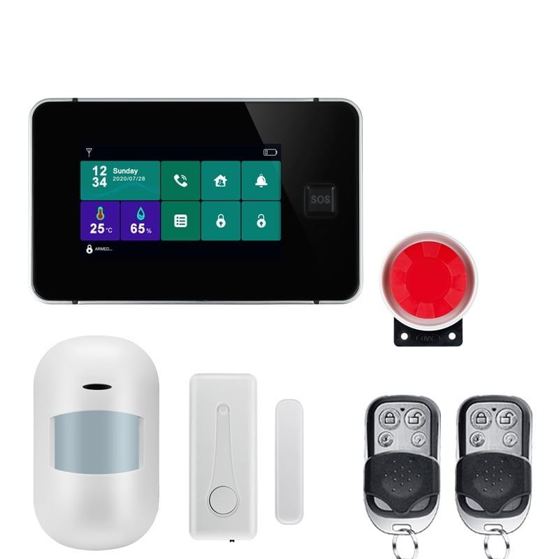 GSM Home Security Alarm System With Wireless Motion Sensor Detector ...