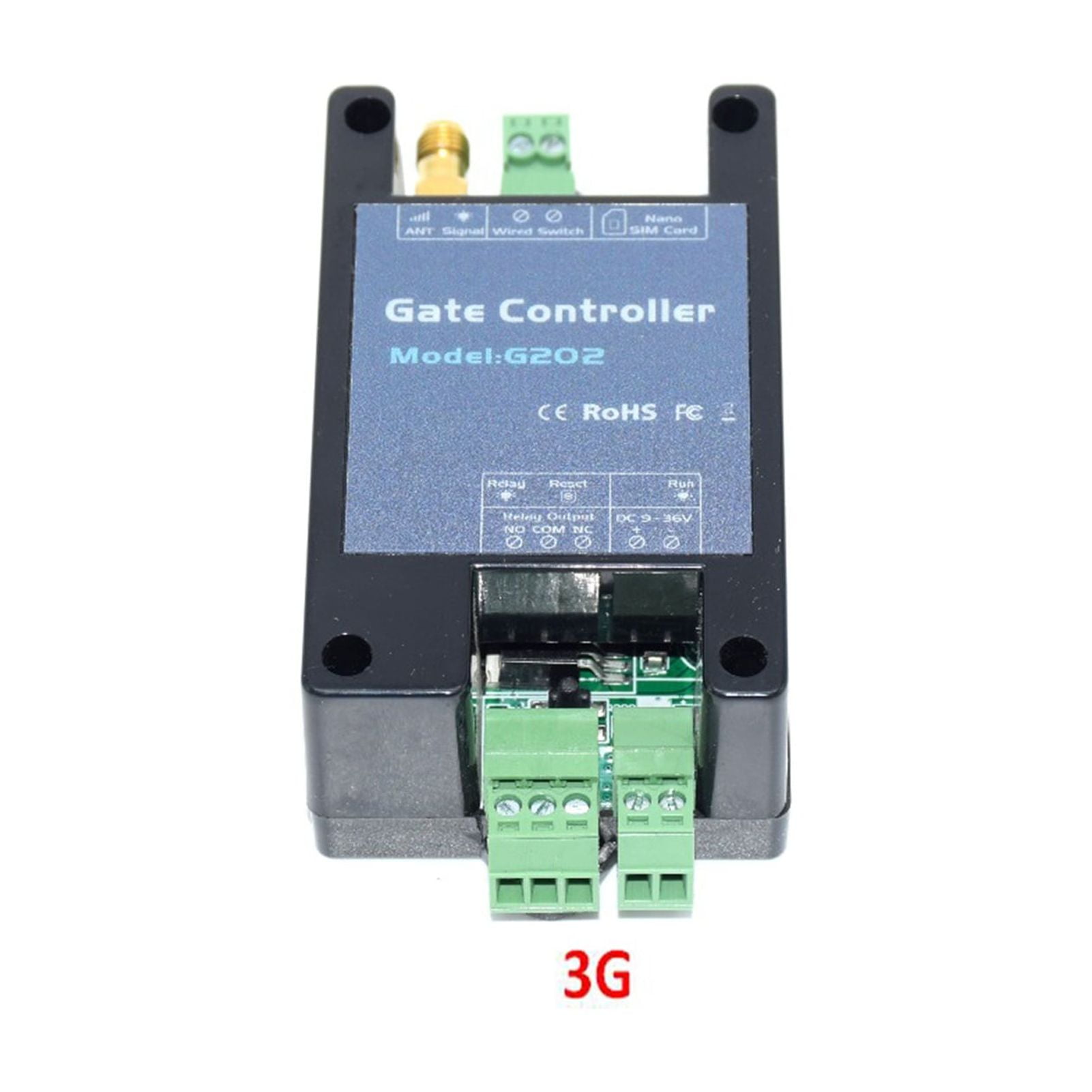 GSM Remote Control G202 Single Relay Switch For Sliding Swing Garage ...