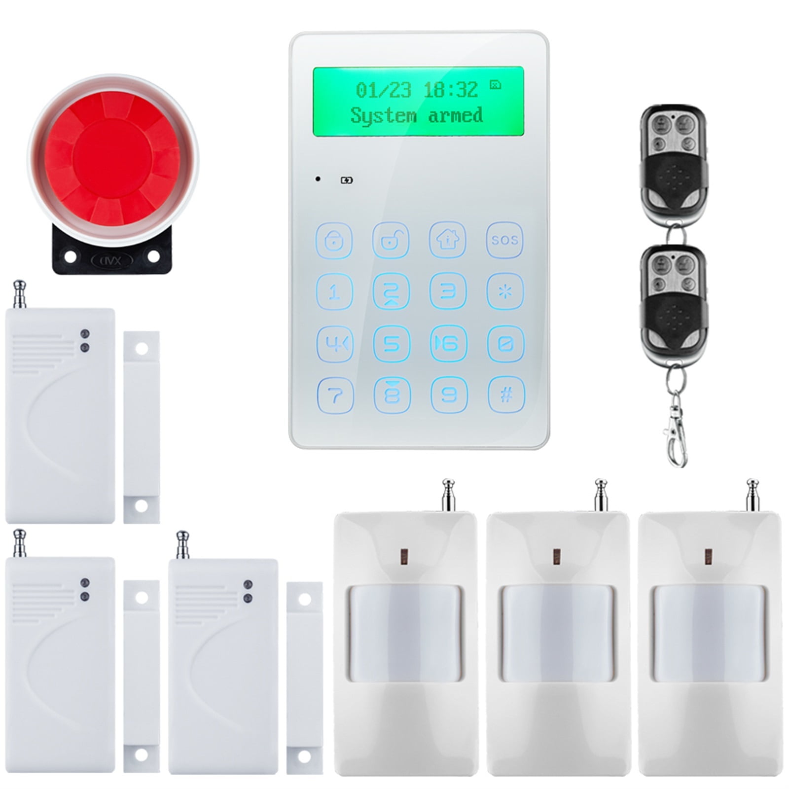 GSM Smart Alarm Wireless GSM Alarm System Home Alarm Systems Security ...