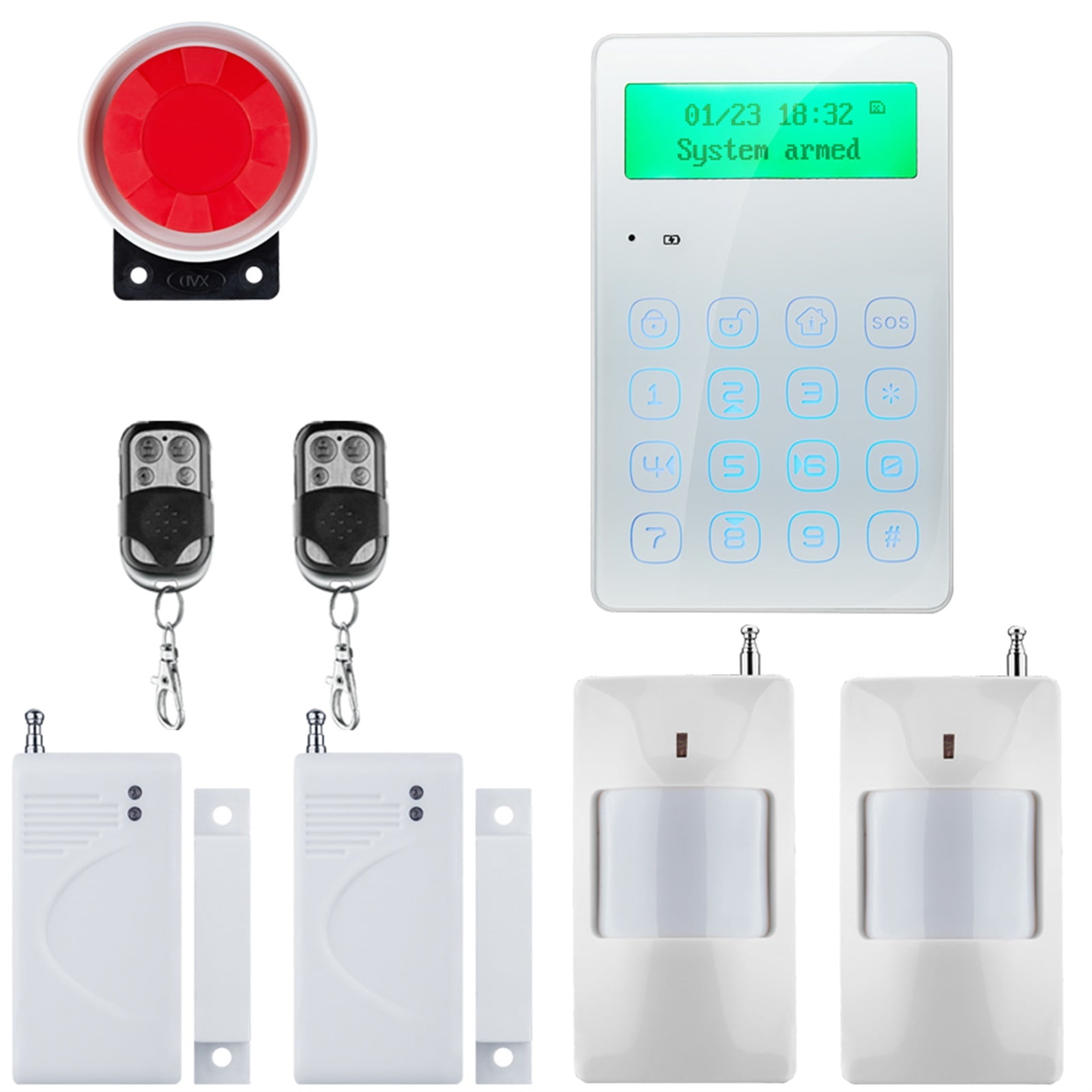 GSM Smart Alarm Wireless GSM Alarm System Home Alarm Systems Security ...