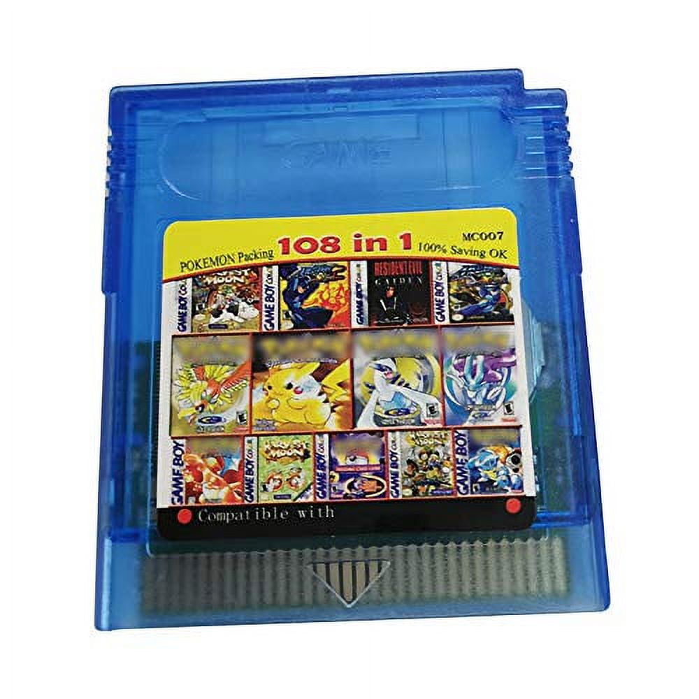 GSMD 108 in1 Game Cartridge for GBC Console - Game GB Color Retro ...
