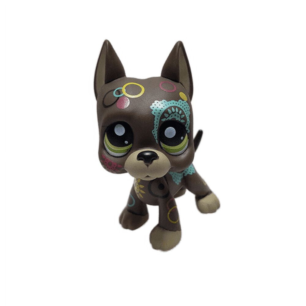 GSMD Brown Great Dane with Tattoo LPS Action Figure, PVC (3") - Walmart.com