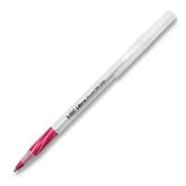 GSMG11-RD Round Stic Pen-Comfort Grip-Nonrefillable-Med Point- Red ...