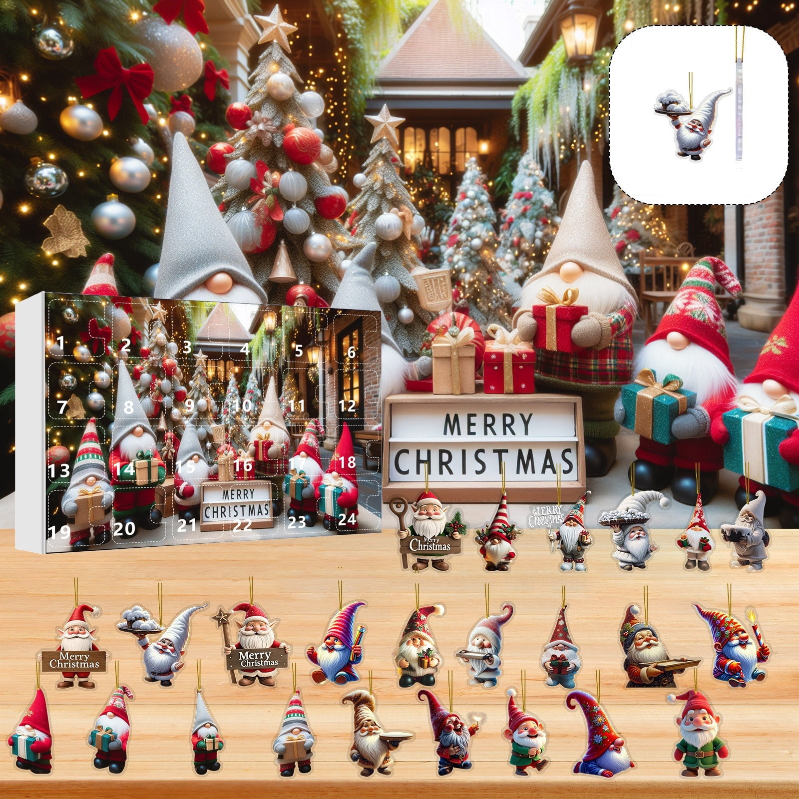 GSNRWERN Advent Calendar 2024 for Kids - 2024 Christmas Dwarf Arrival ...