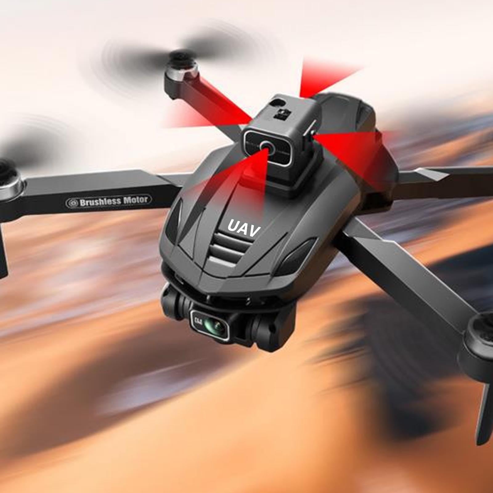 GSNRWERN Hover Drone Toy S90 Folding Quadcopter 4k ESC Camera Aerial ...