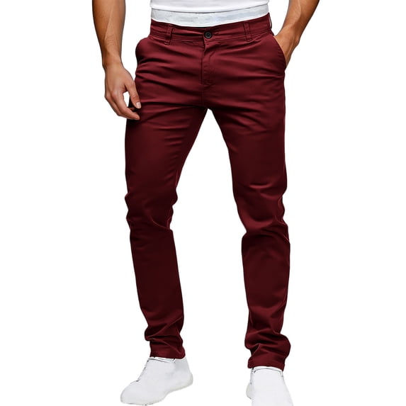 GSPCLAM Lightweight Pants for Men Tailored Stretch Pants with Pockets ...