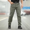 GSPCLAM Men's Pants Outdoor Durable Cargo Pants for Work, Regular Fit ...