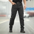 GSPCLAM Men's Pants Outdoor Durable Cargo Pants for Work, Regular Fit ...