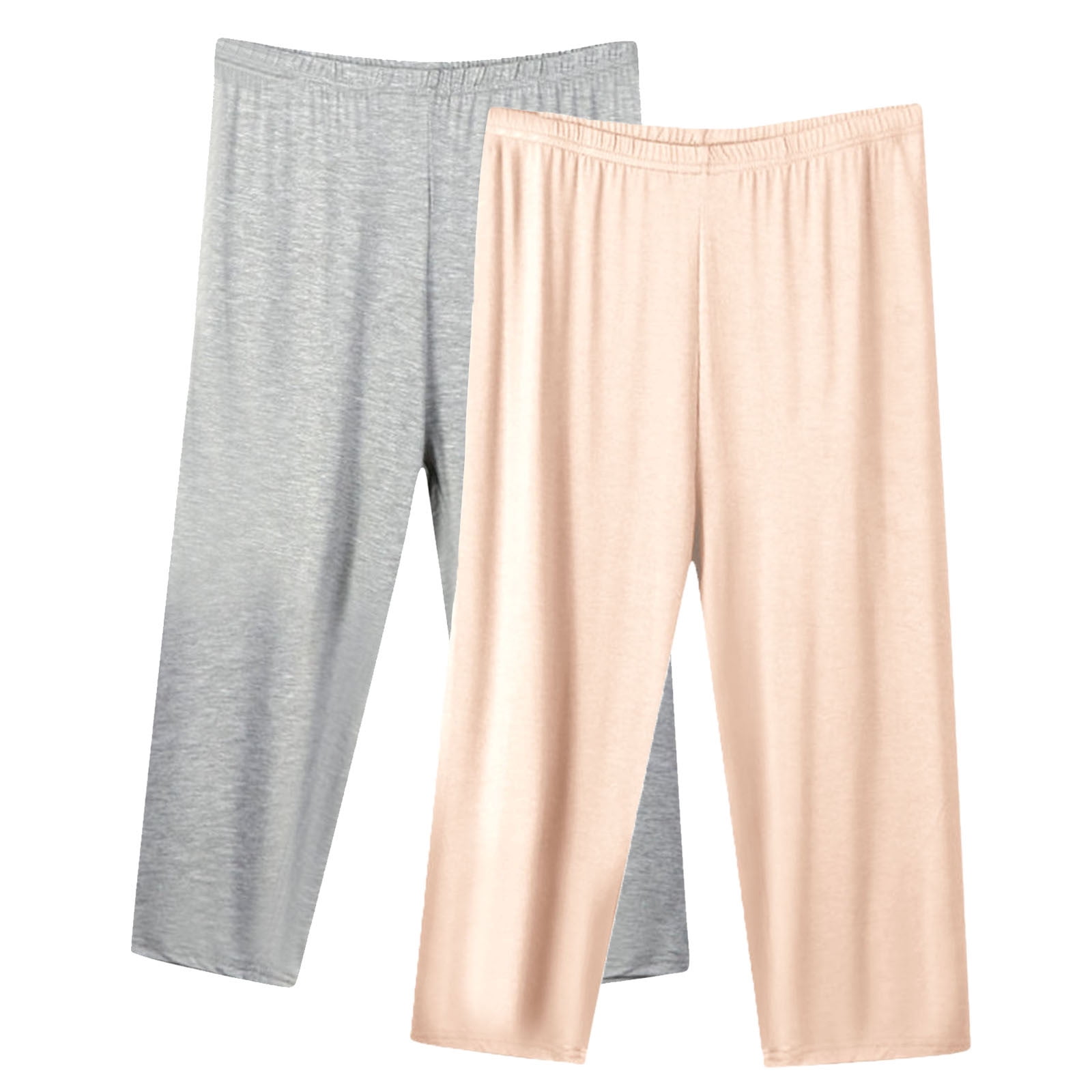 GSPCLAM Women's Pants&Capris Sport 2 Piece Plus Size Capris for Home ...