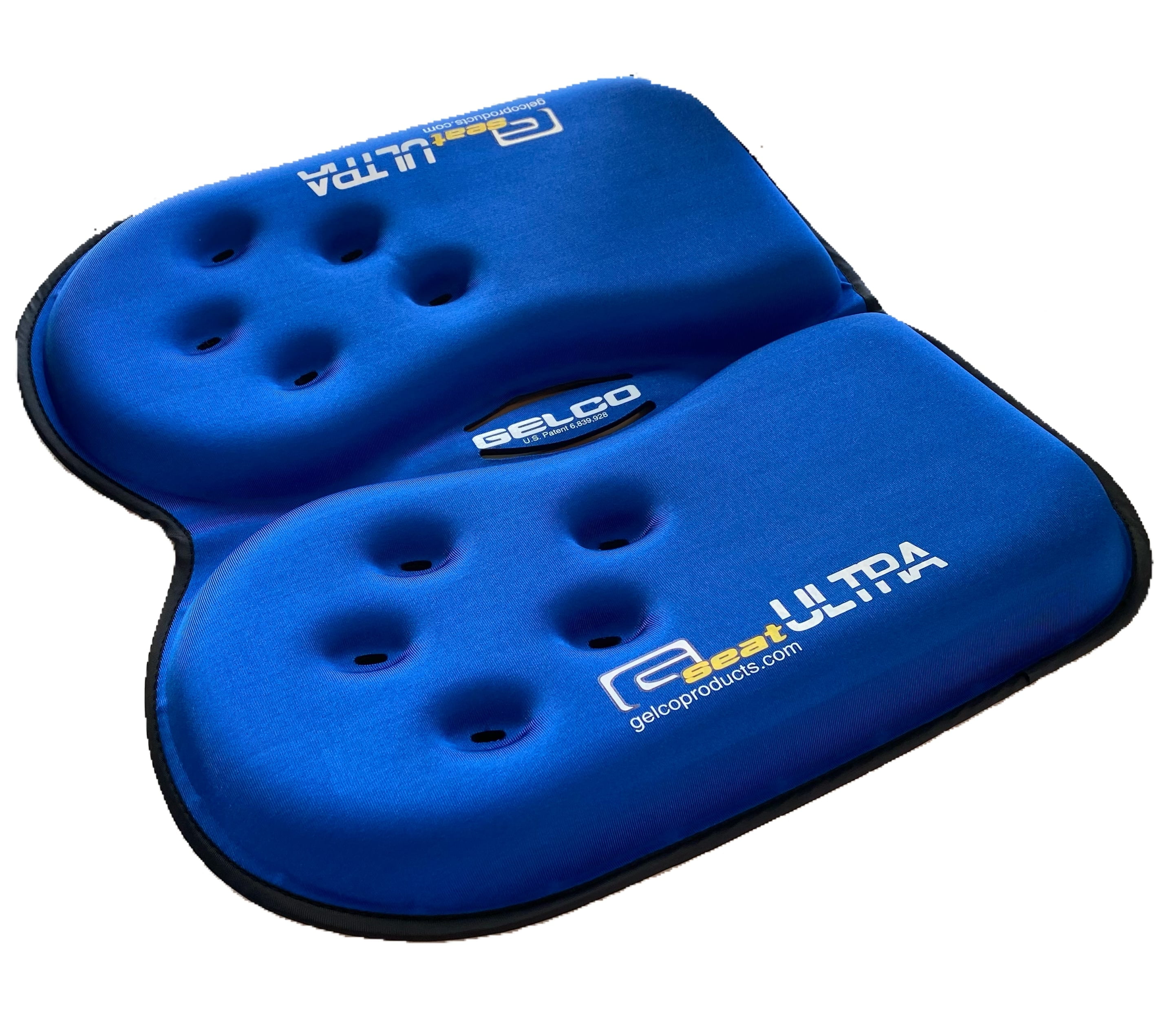 GSeat ULTRA Orthopedic Gel Foam Seat Cushion (Blue) – for Coccyx, Back ...