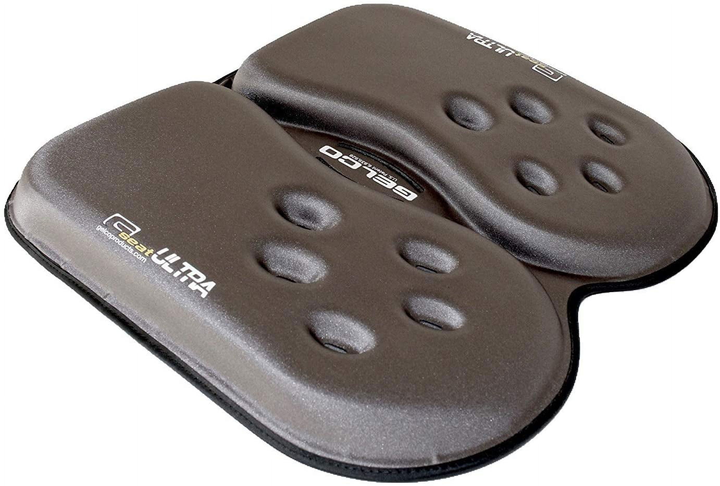 GSeat ULTRA Orthopedic Gel Foam Seat Cushion (Gray) – for Coccyx, Back ...