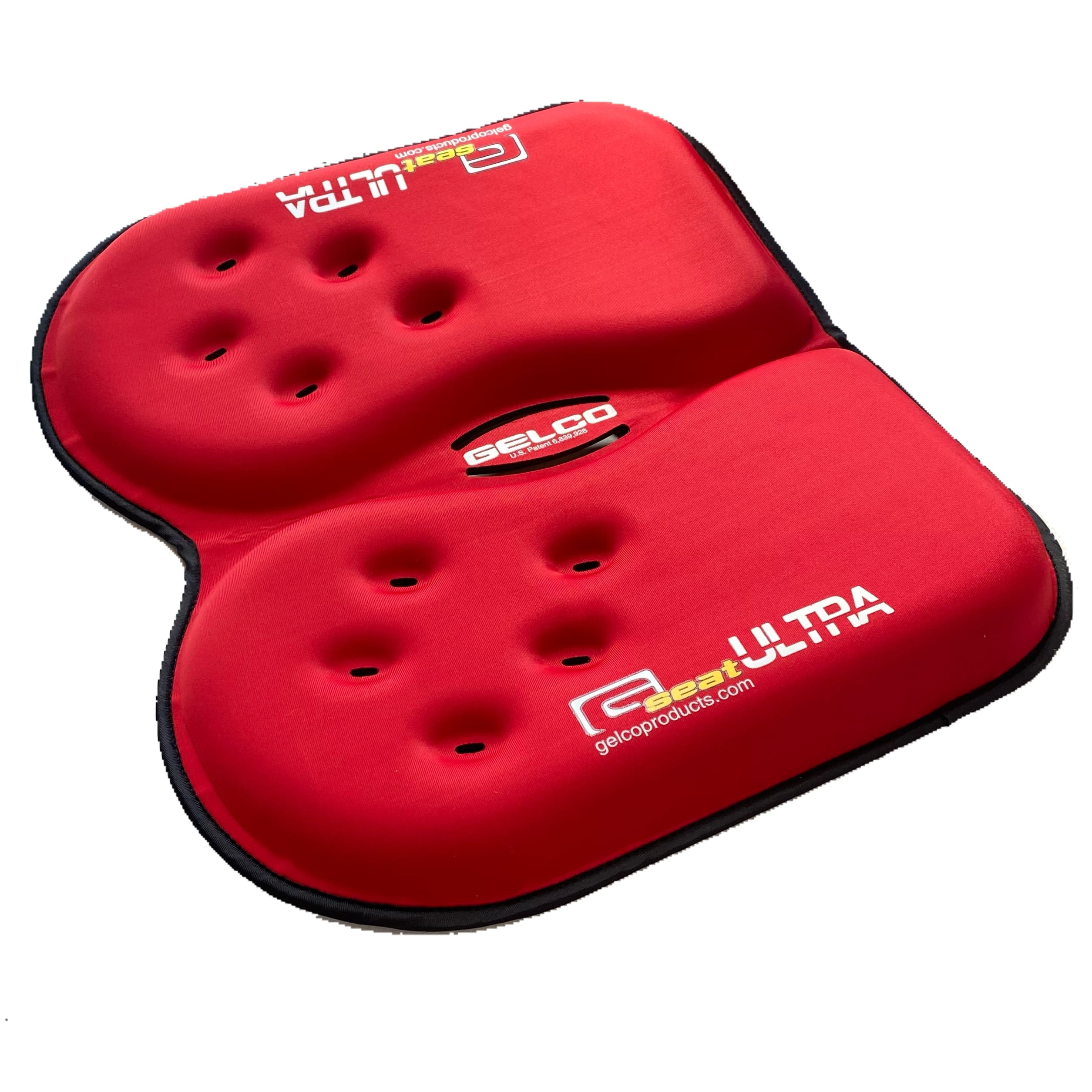 GSeat ULTRA Orthopedic Gel Foam Seat Cushion (Red) – for Coccyx, Back ...