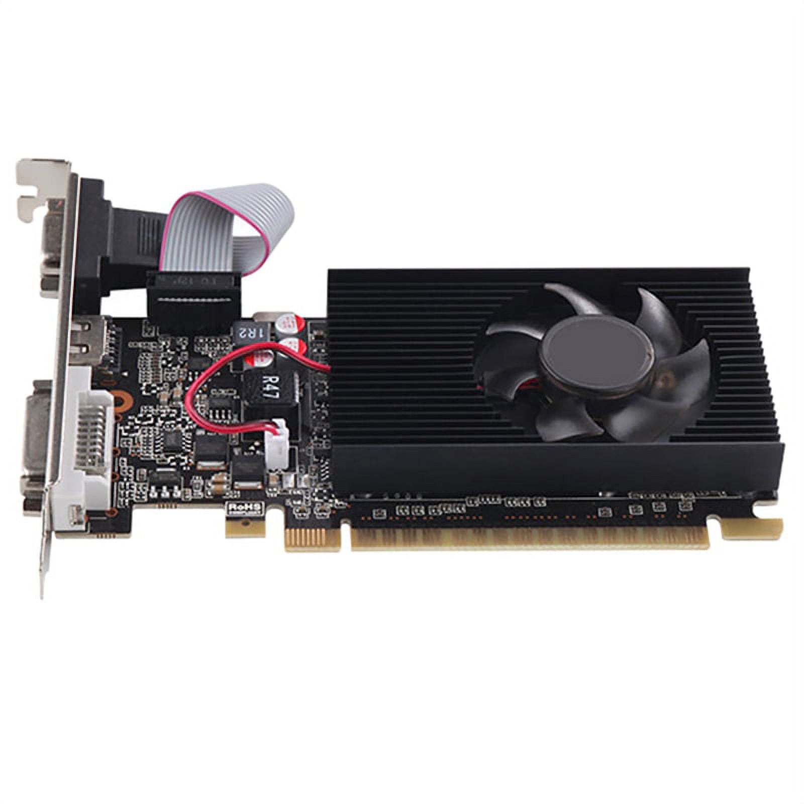 GT 610 1G Ultra-Fast Graphics Card 1GB 64Bit DDR3 810/500MHz PCI-E 1.1 ...
